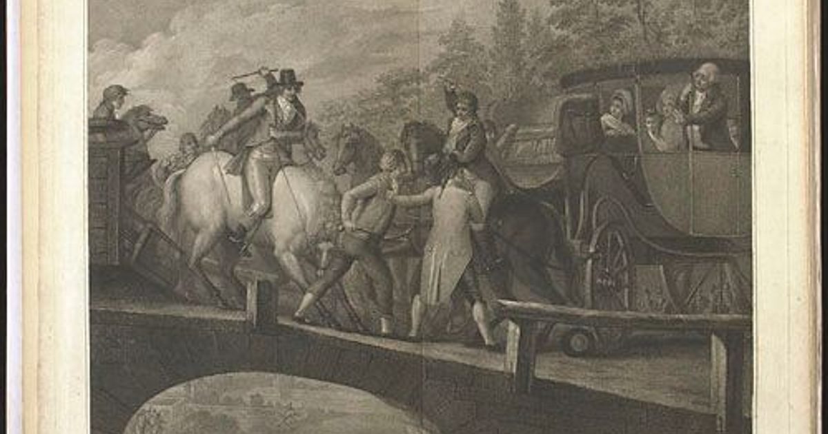 Arrestation du roi Louis XVI à Varennes, du livre illustré A Graphic ...