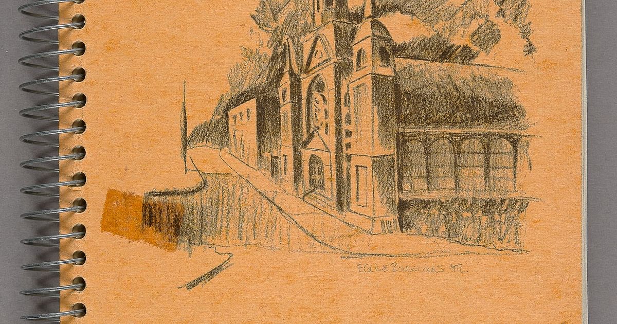 Carnet de croquis et d'esquisses n° 6 | MNBAQ