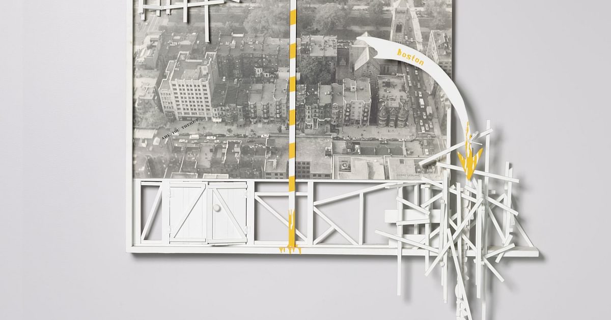 Boston Underground No. 1, de la série « Souvenirs de voyage » | MNBAQ